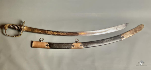 1803 Blue and Gilt Pattern Infantry Sabre – Boyar Armoury