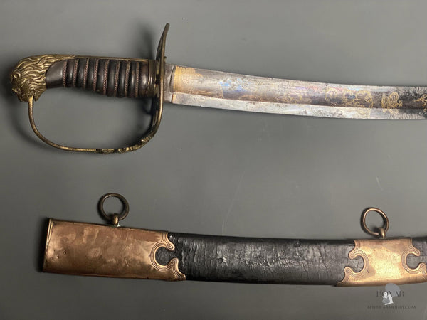1803 Blue and Gilt Pattern Infantry Sabre – Boyar Armoury