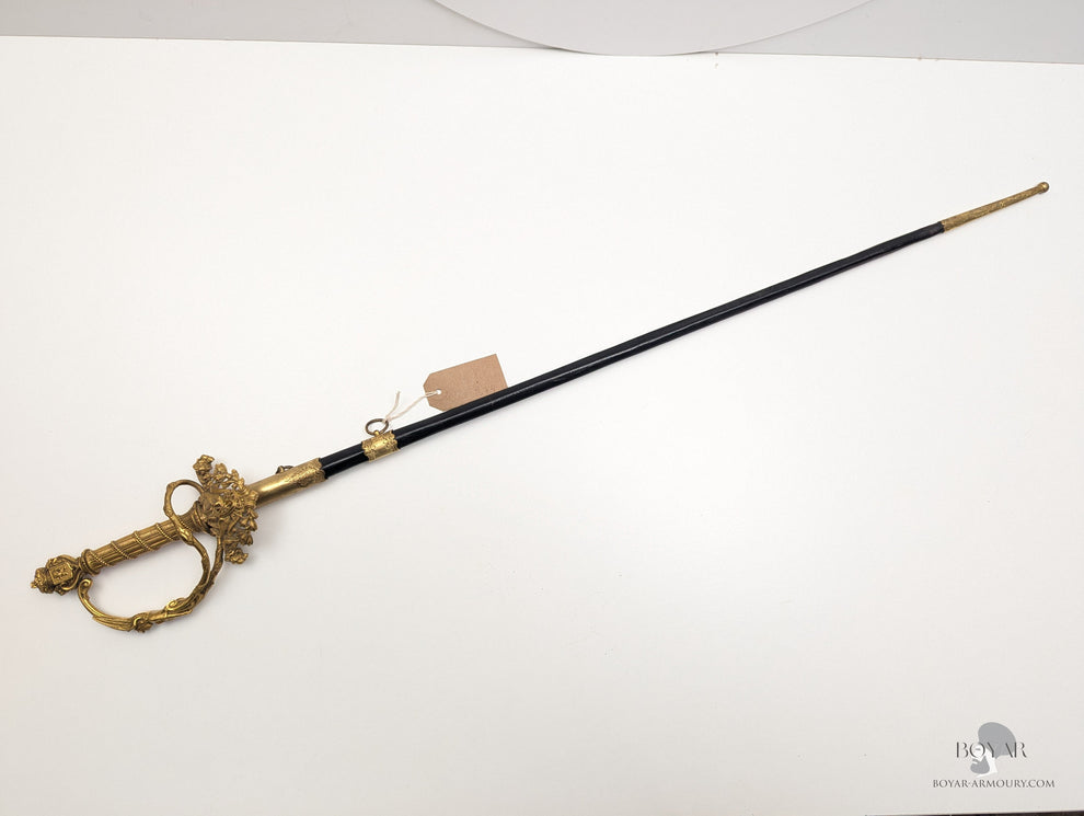 Belgian Rail Official's Smallsword – Boyar Armoury
