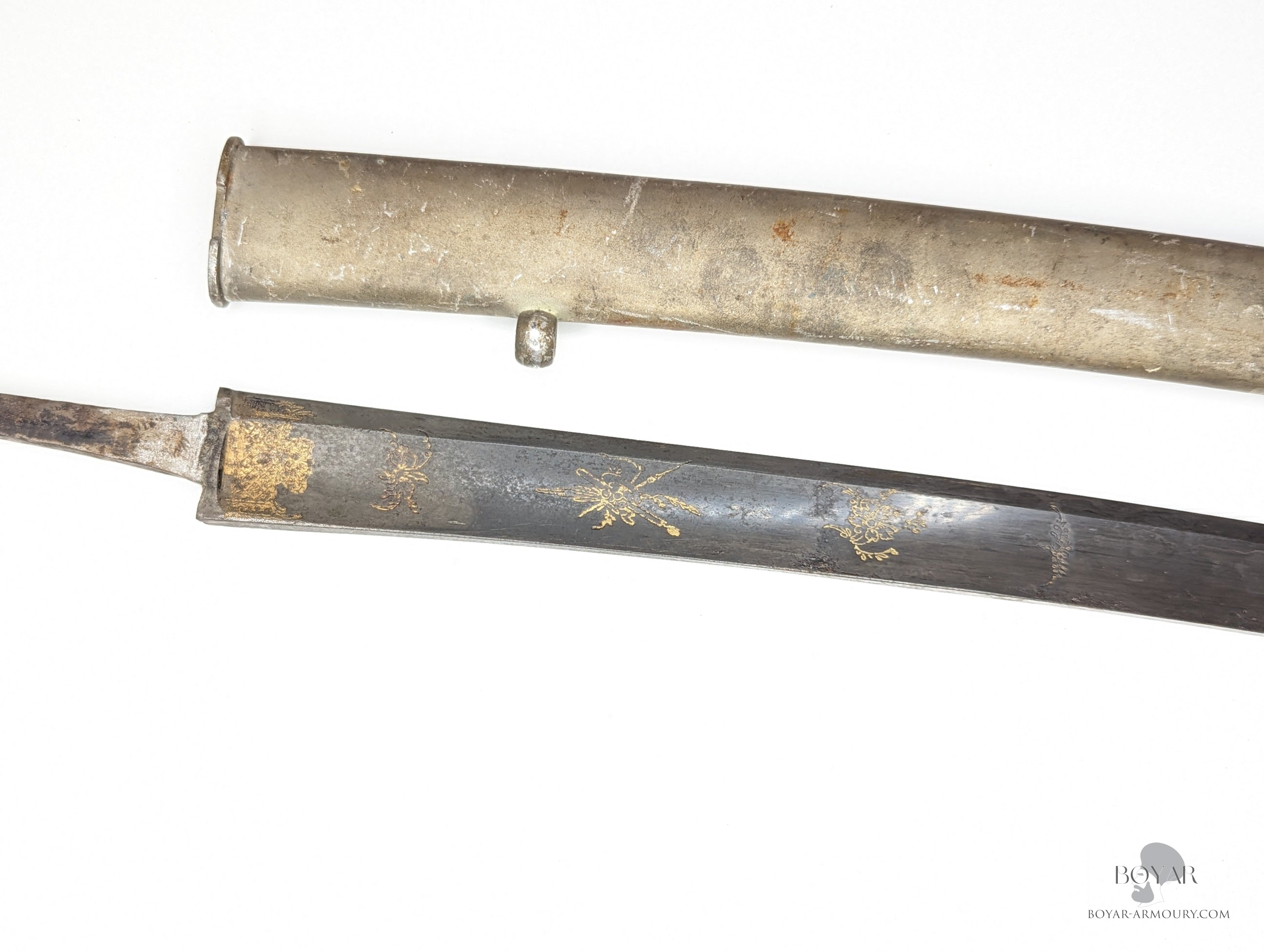 Blue & Gilt Blade – Boyar Armoury