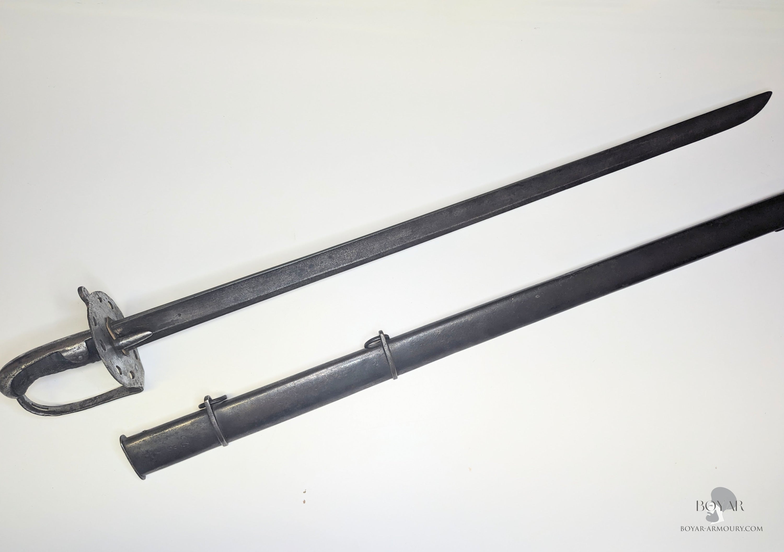 British P1796 Heavy Cavalry Trooper's Sabre by Hadley, Birmingham ...