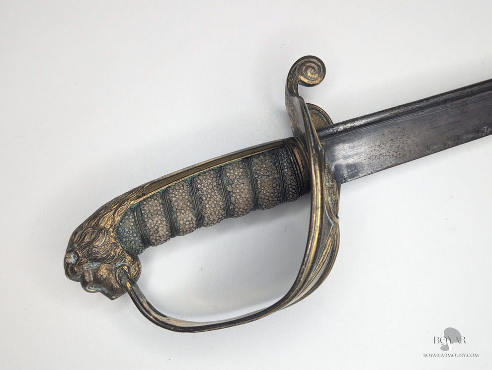 British P1827 Pipeback & Quill Point Royal Navy Sword – Boyar Armoury