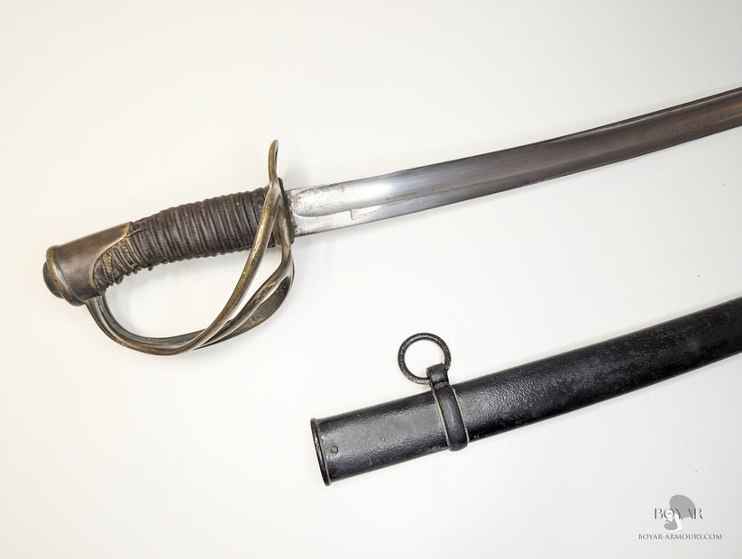 French M1822 Light Cavalry Trooper's Sabre – Boyar Armoury