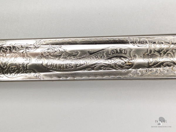 Victorian 1895 Pattern Sword of Major Charles Elmhirst Luard, KIA ...