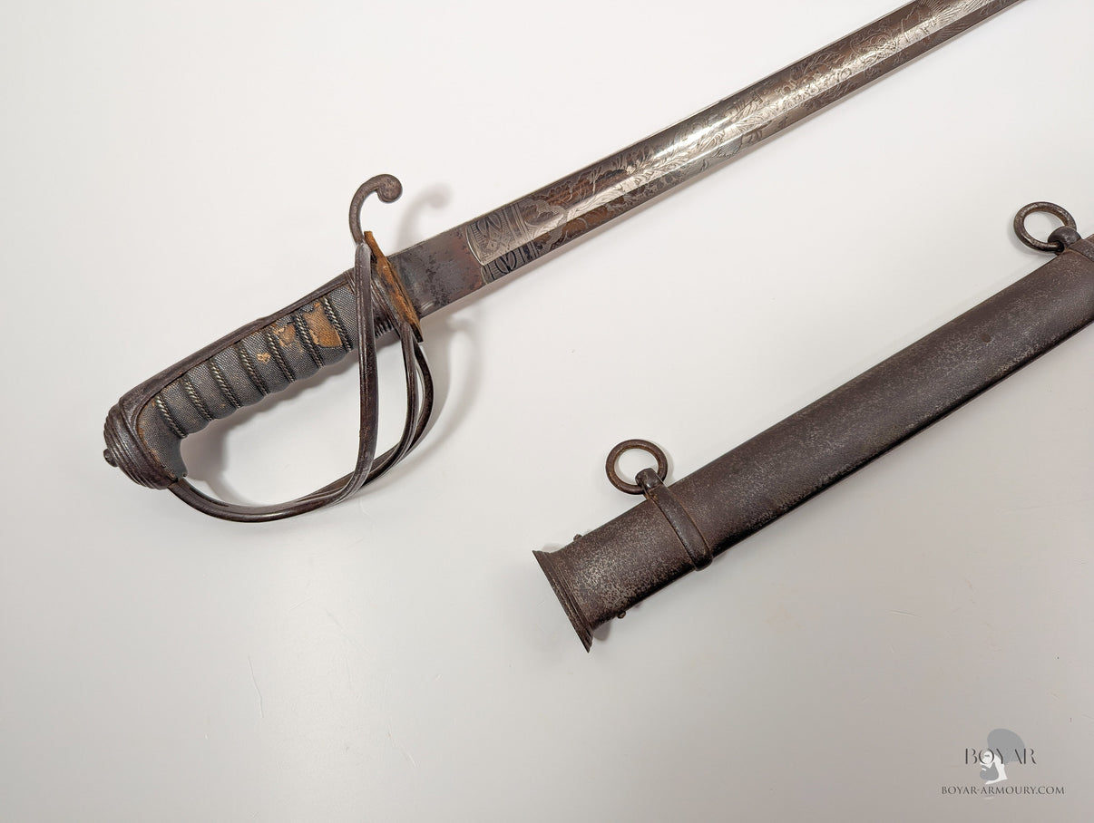 Victorian Presentation 1821 Pattern Light Cavalry Officer's Sword, 1st ...