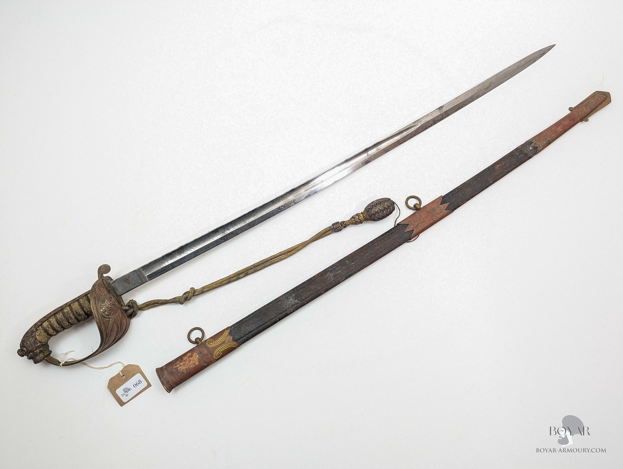Victorian Royal Navy Officer's Sword – Boyar Armoury