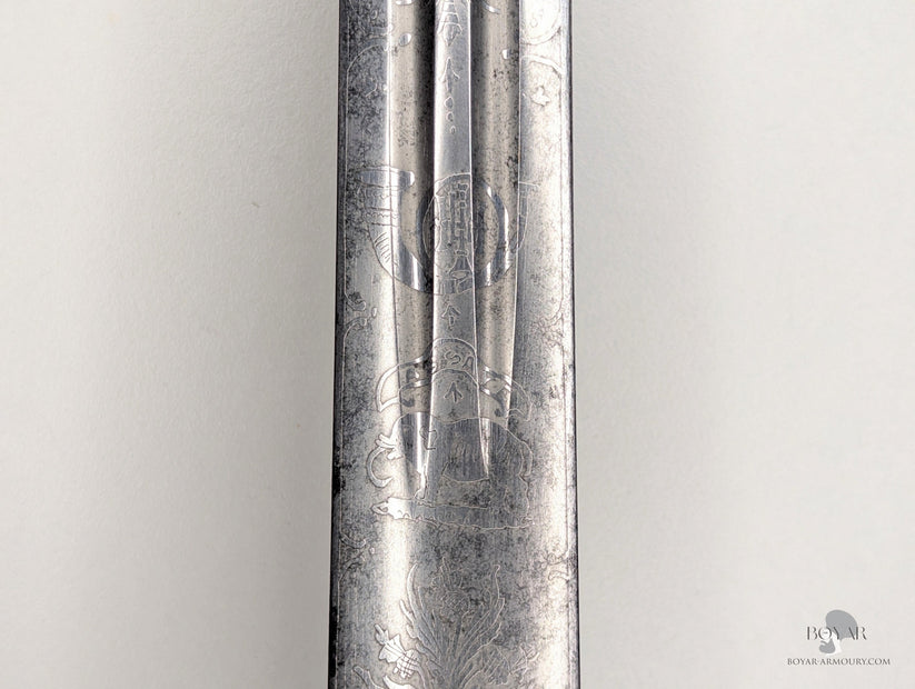 Victorian Scottish Basket Hilt Sword, Highland Light Infantry Regiment ...