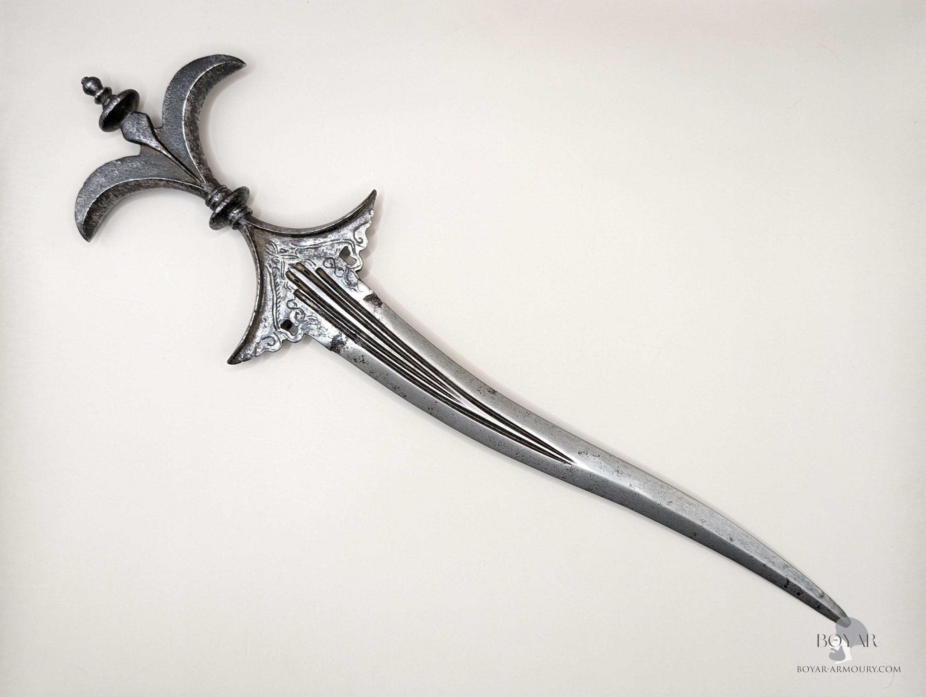 Wootz Chilanum Dagger, India, 17th Century – Boyar Armoury